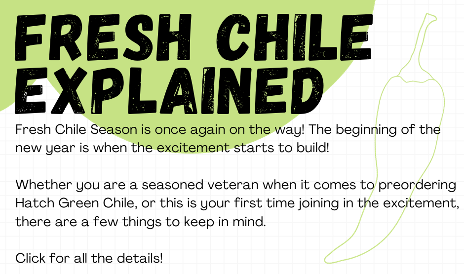 FAQ about Fresh Chile! – Hatch Chile Store